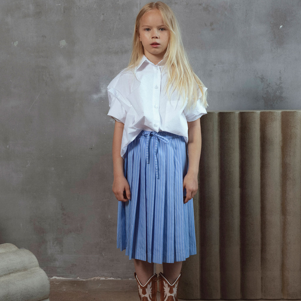 Unlabel Sloane Skirt Sky Blue Satin – BABY ELAINE